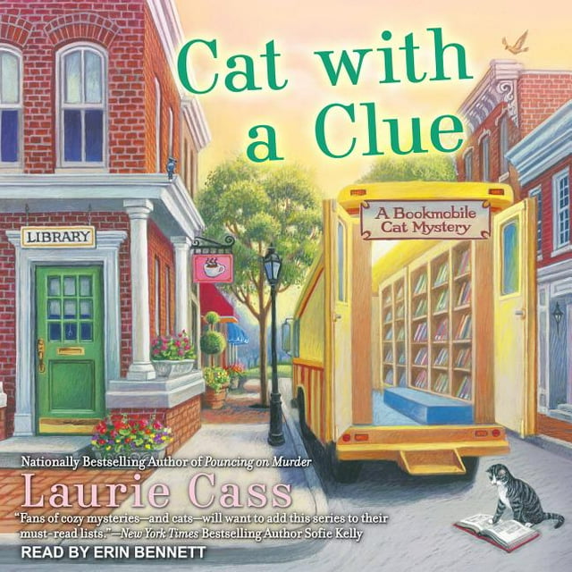 Bookmobile Cat Mystery: Cat with a Clue (Audiobook) - Walmart.com