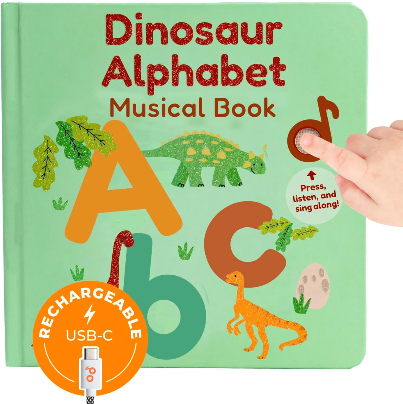 Books ABC Book | Great Alphabet Learning Toy with The ABC Song | Sound ...