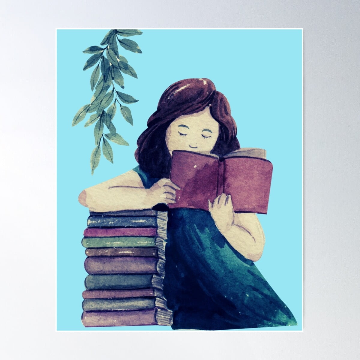 Books Are Adventures Many Adventures Await Poster Wall Art, Modern Wall ...