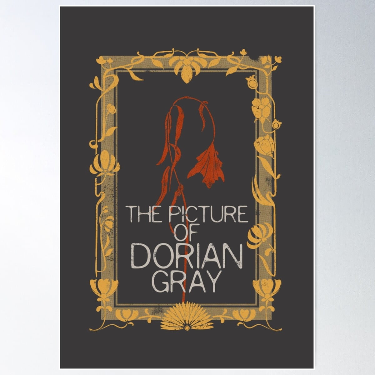 Books Collection: The Picture Of Dorian Gray Poster Wall Art, Modern ...