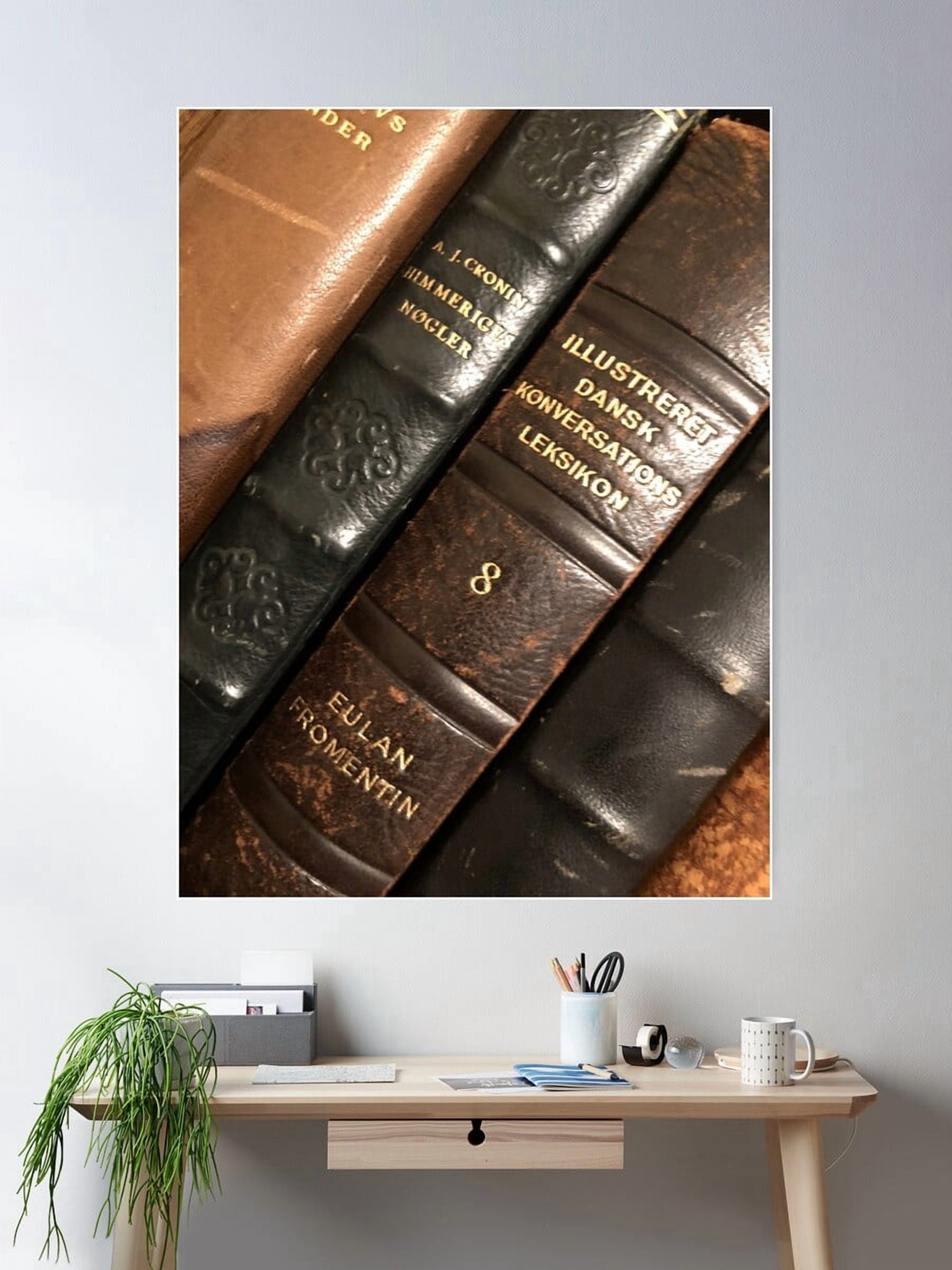 Books Denmark Poster Wall Art Modern Wall Decor Wall Art Home Decor ...