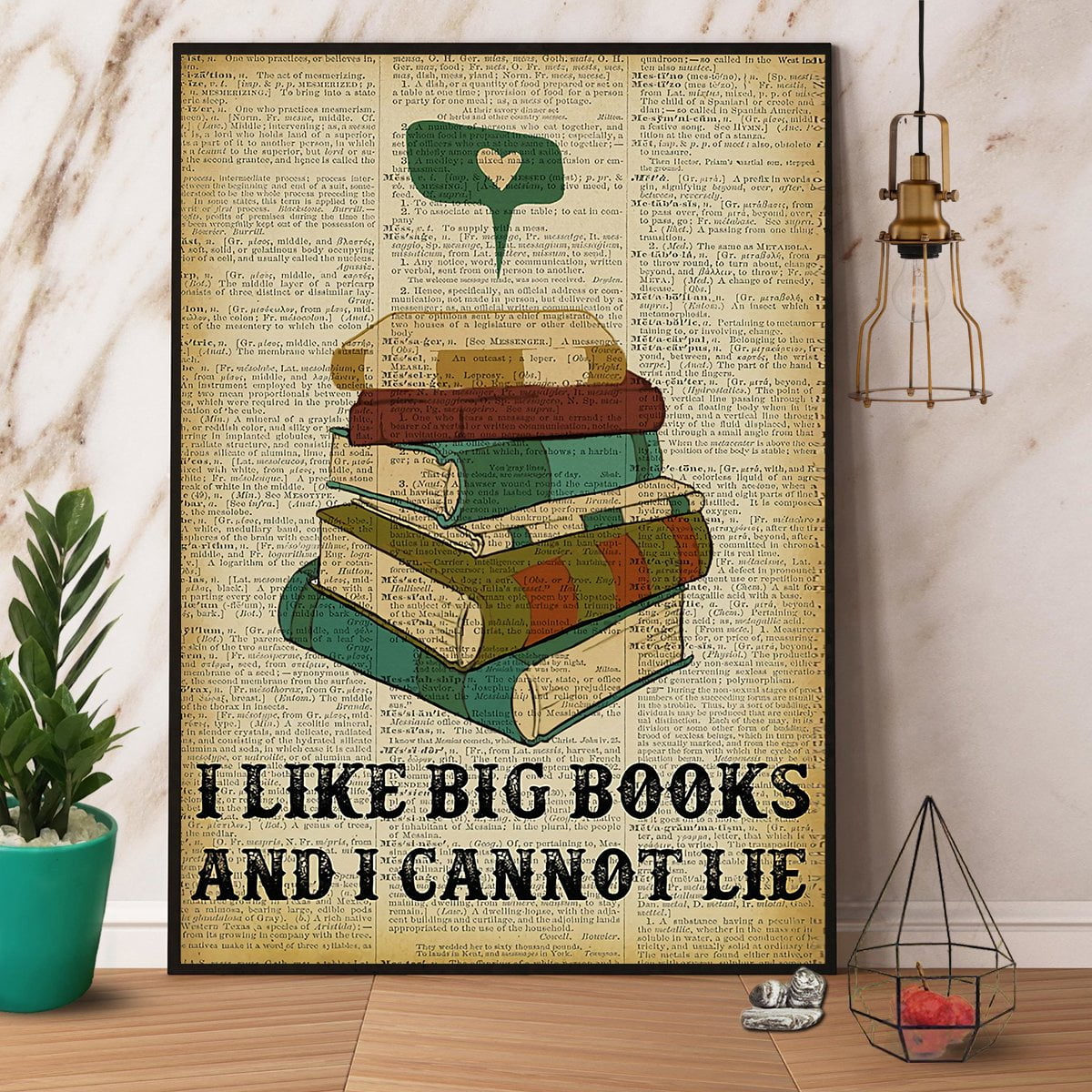 Books I Like Big Books And I Cannot Lie Paper Poster No Frame Matte ...
