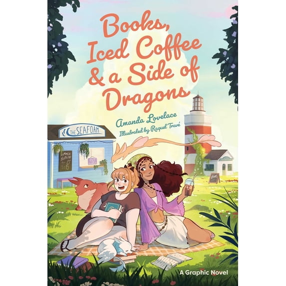 Books, Iced Coffee & a Side of Dragons: A Graphic Novel, (Paperback ...