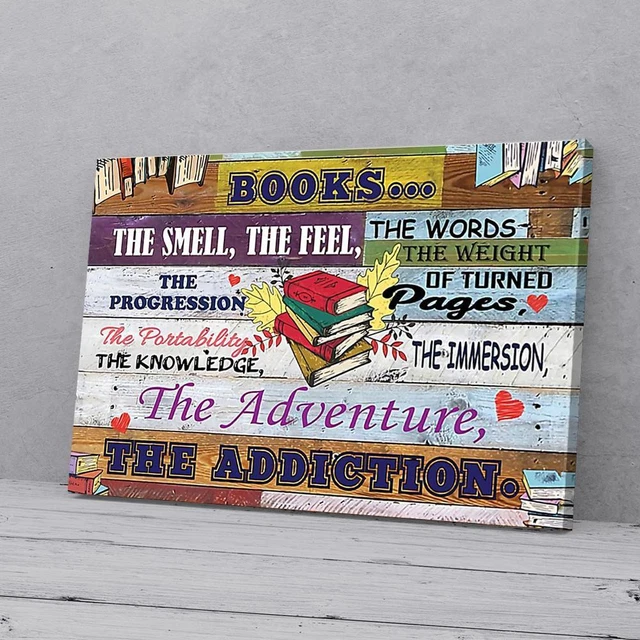 Books Librarian Poster, NO FRAMED POSTER Home Decor, Vintage Art Print ...