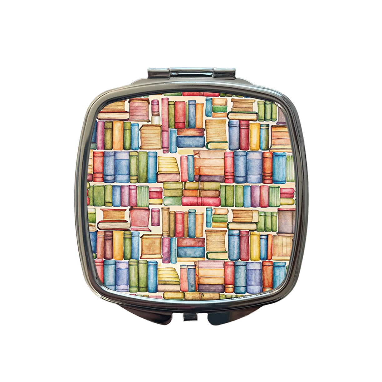 Books Library Reader Reading Travel Makeup Handbag Purse Small Pocket ...