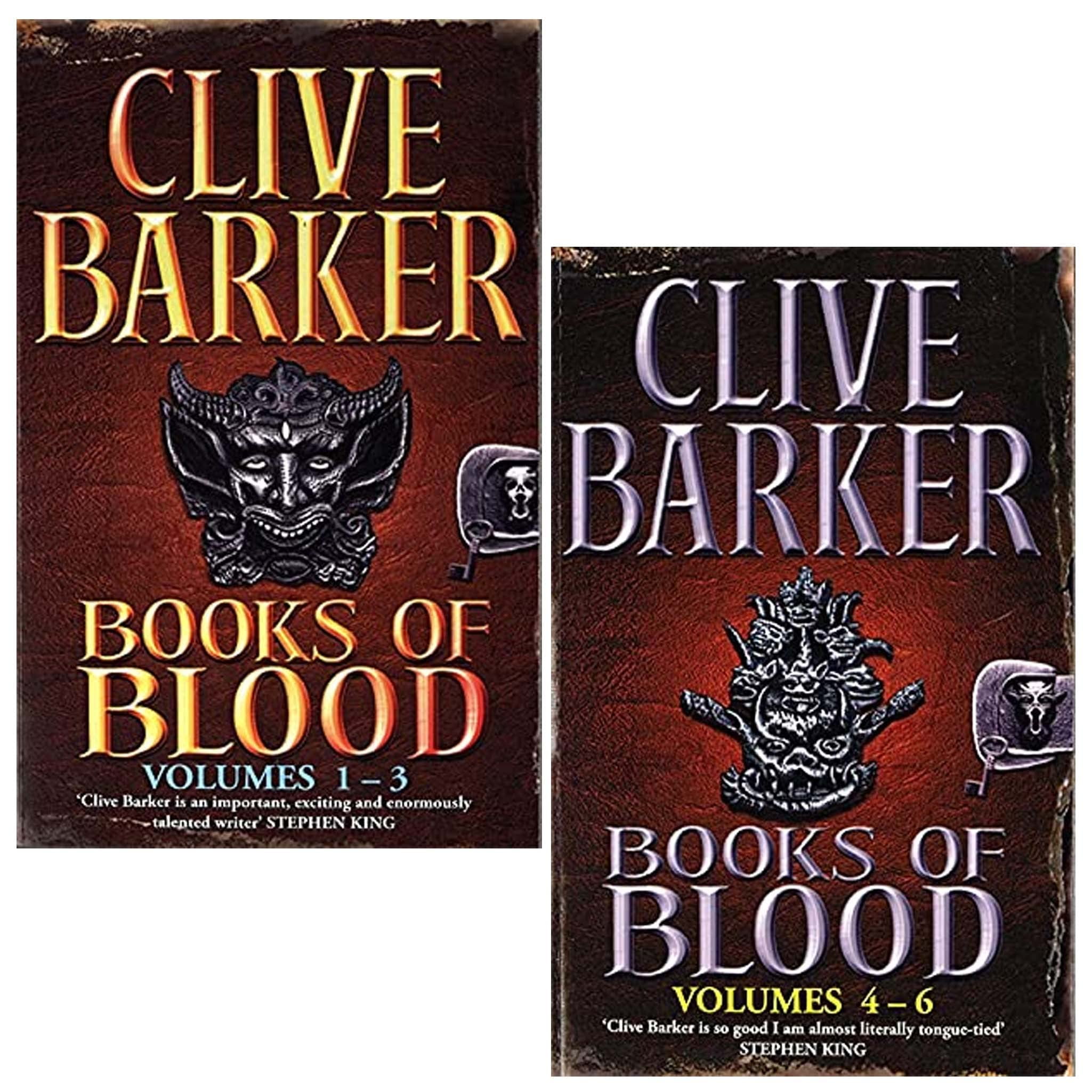 Books Of Blood Omnibus Series 2 Books Collection Set by Clive Barker ...
