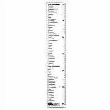 Books Of The Bible Ruler/Bookmark (Assorted Colors) - Walmart.com