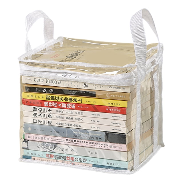 Books Organizers Waterproof Books Container Foldable Books Box Books ...