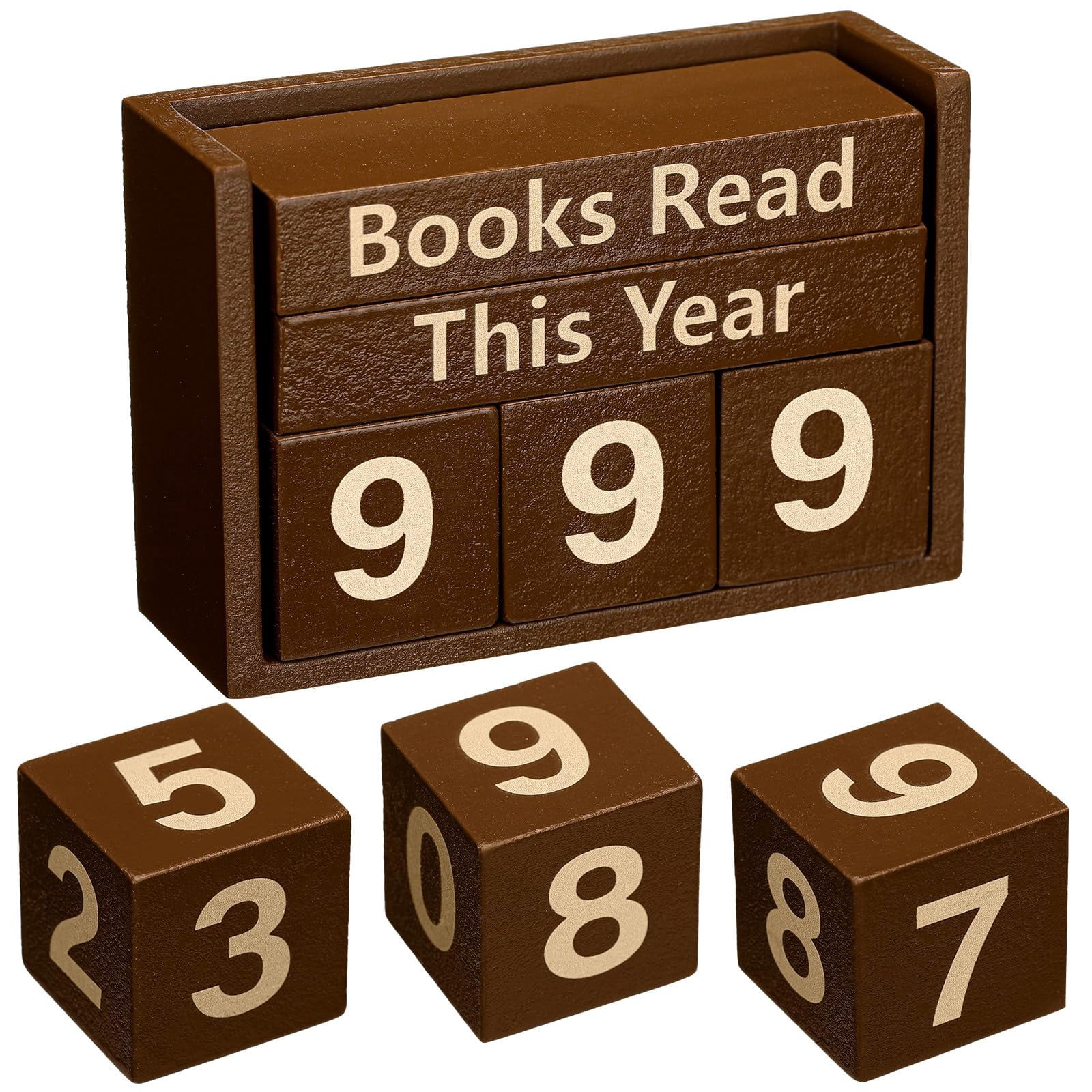 Books Read Counter, Book Tracker Sign, Book Display Sign, Literary ...