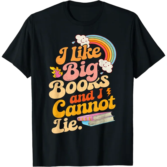 Books Reading Lover Bookworm Nerd Librarian Book Reader T-Shirt, Unisex ...