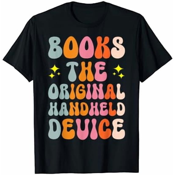 Books The Original Handheld Device T-Shirt - Walmart.com