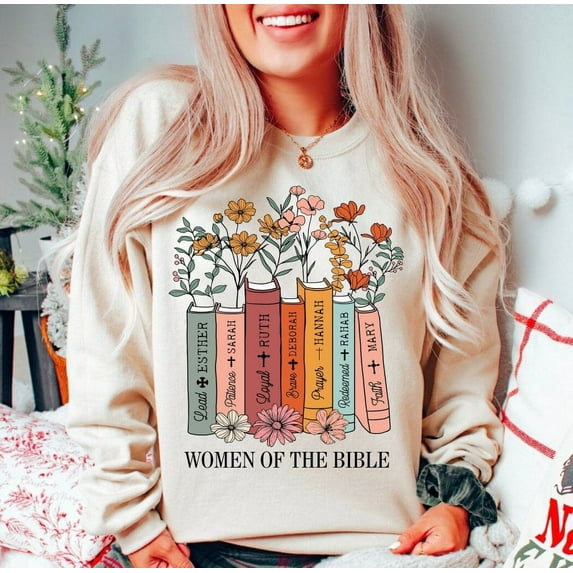 Books Women of the Bible Design Christian Faith Christian Christian T ...