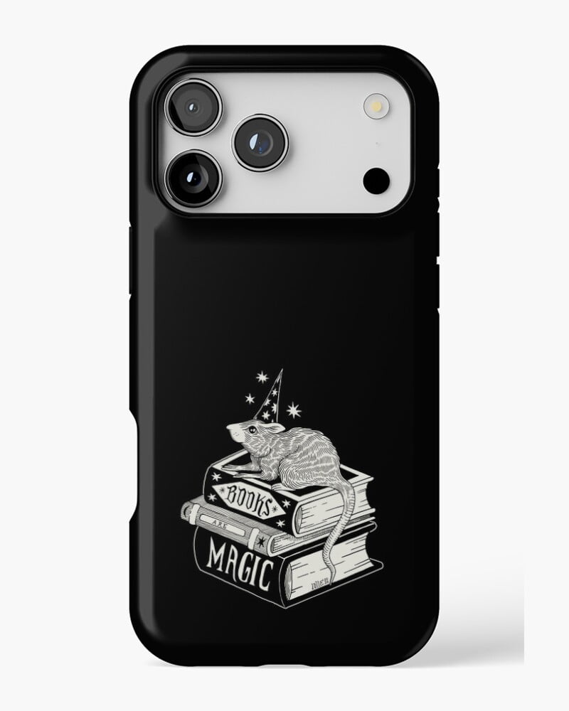 Books are Magic H1514 Premium Durable Case for iPhone 17 16 15 14 13 12 ...