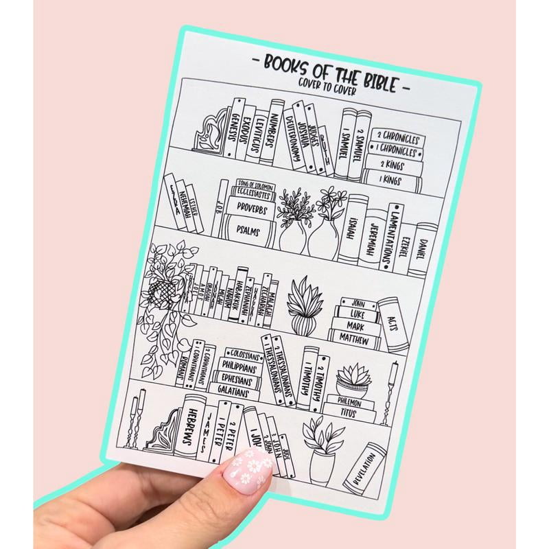 Books of the Bible Sticker - Walmart.com