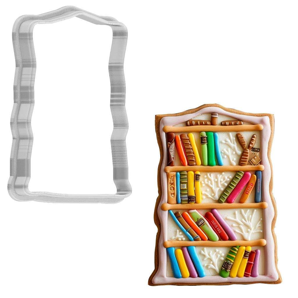 Bookshelf Cookie Cutter 4 Inch Made in USA by WONDERTORY - Walmart.com