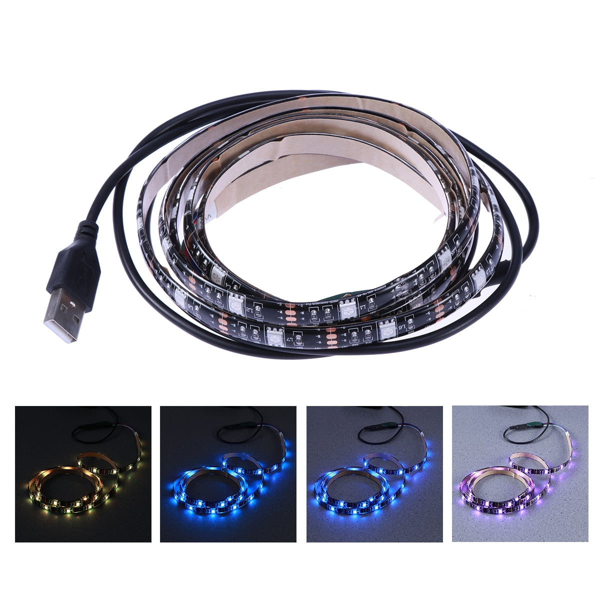 Bookshelf Lighting Uplighting Outdoor Flexible Rope LED Strip Tv ...
