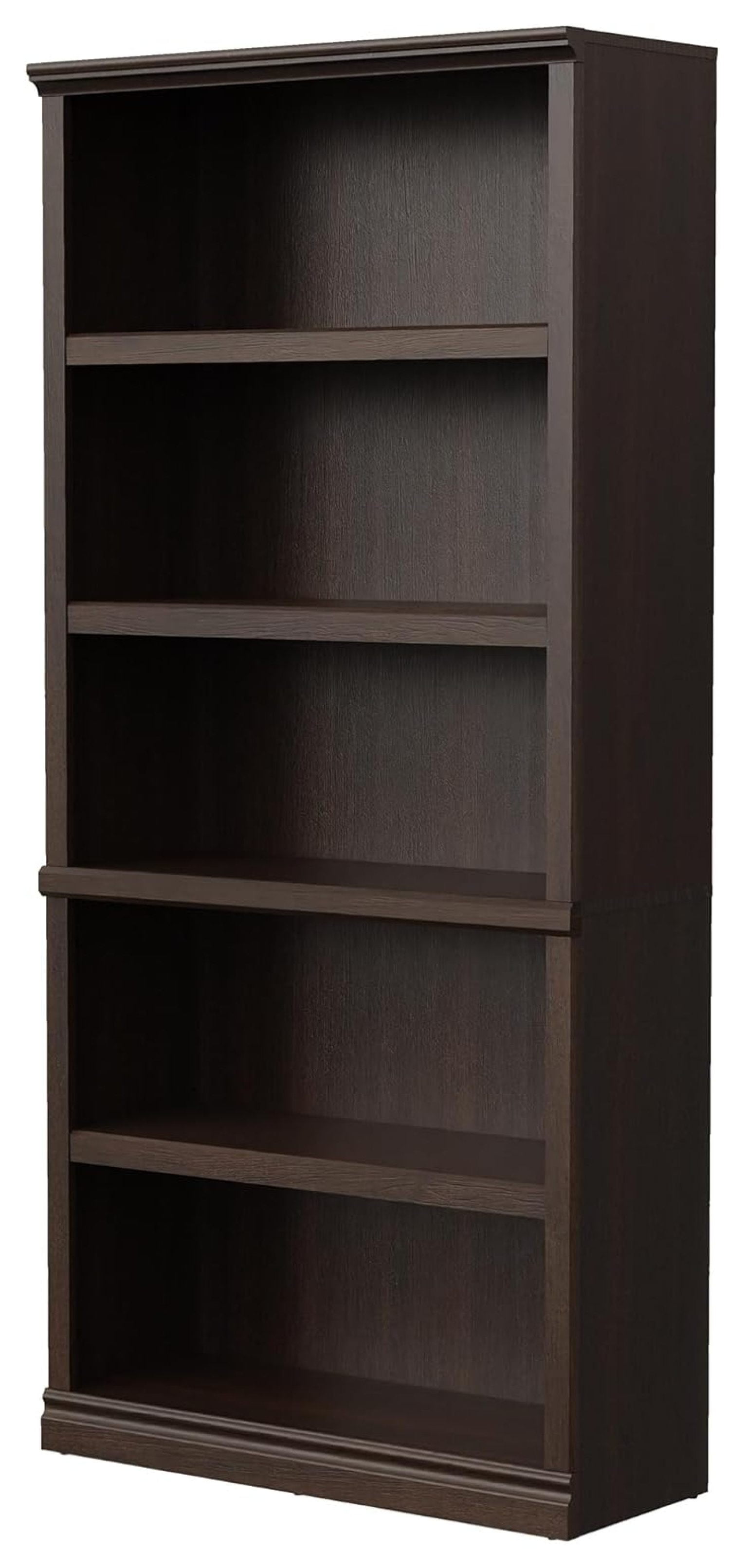 Bookshelf, Open Storage 70 Inch Tall 5 Shelf Bookcase, Floor Standing ...