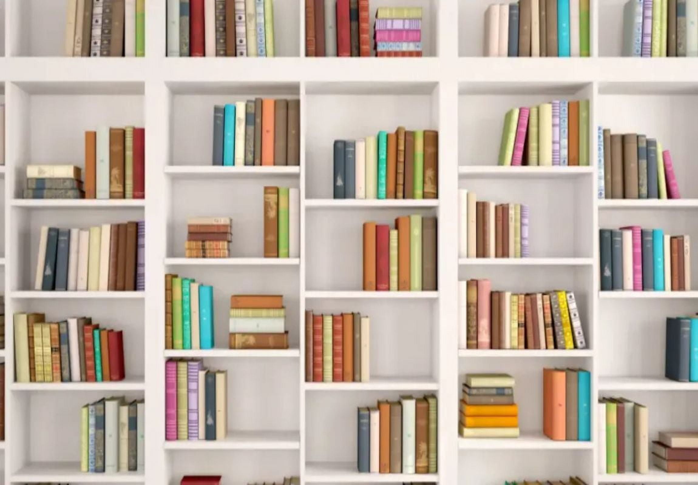 Bookshelf Photography White Birthday ration Collection Party Library ...