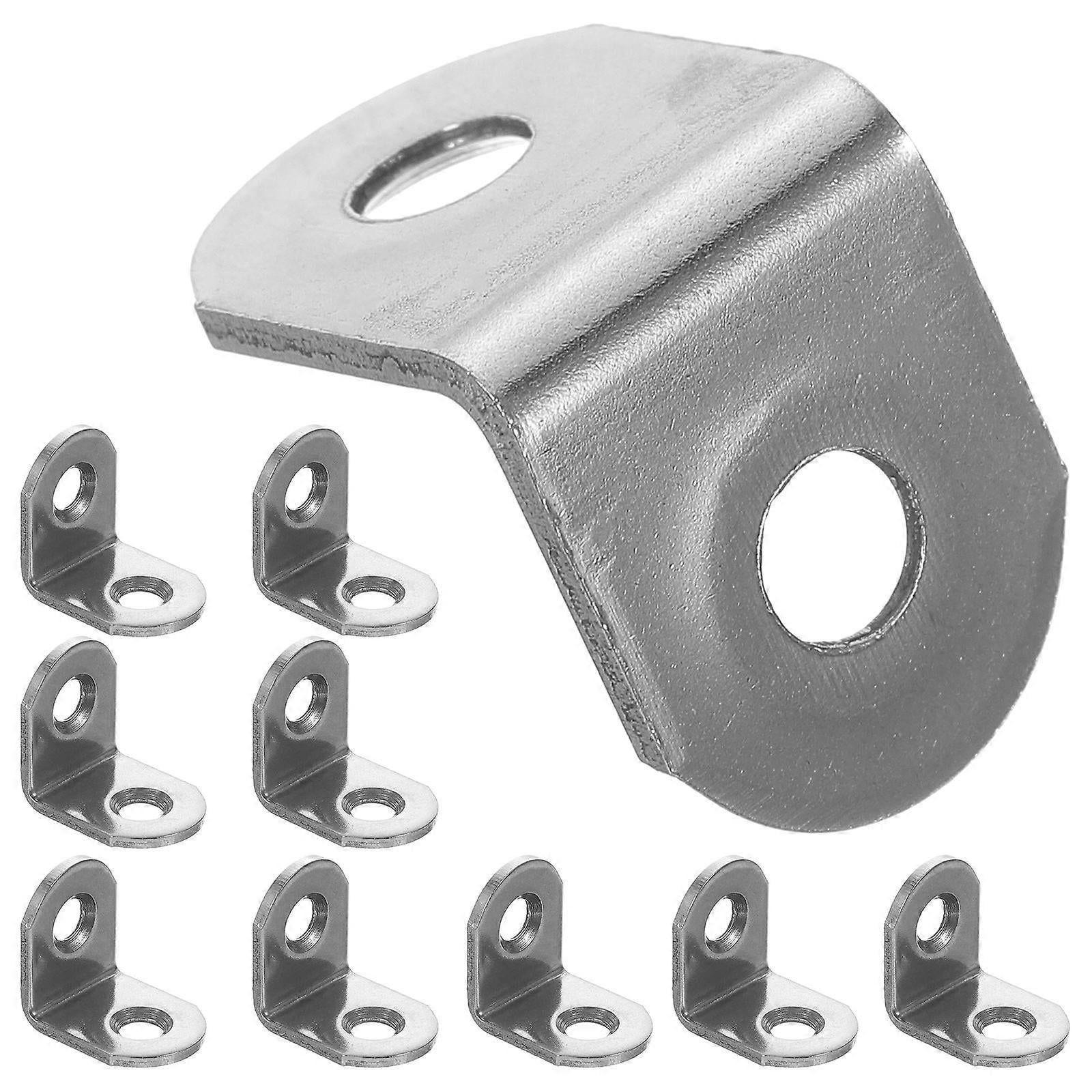 Bookshelf Reinforcement, Angled Brackets for Stability, Rust Free ...