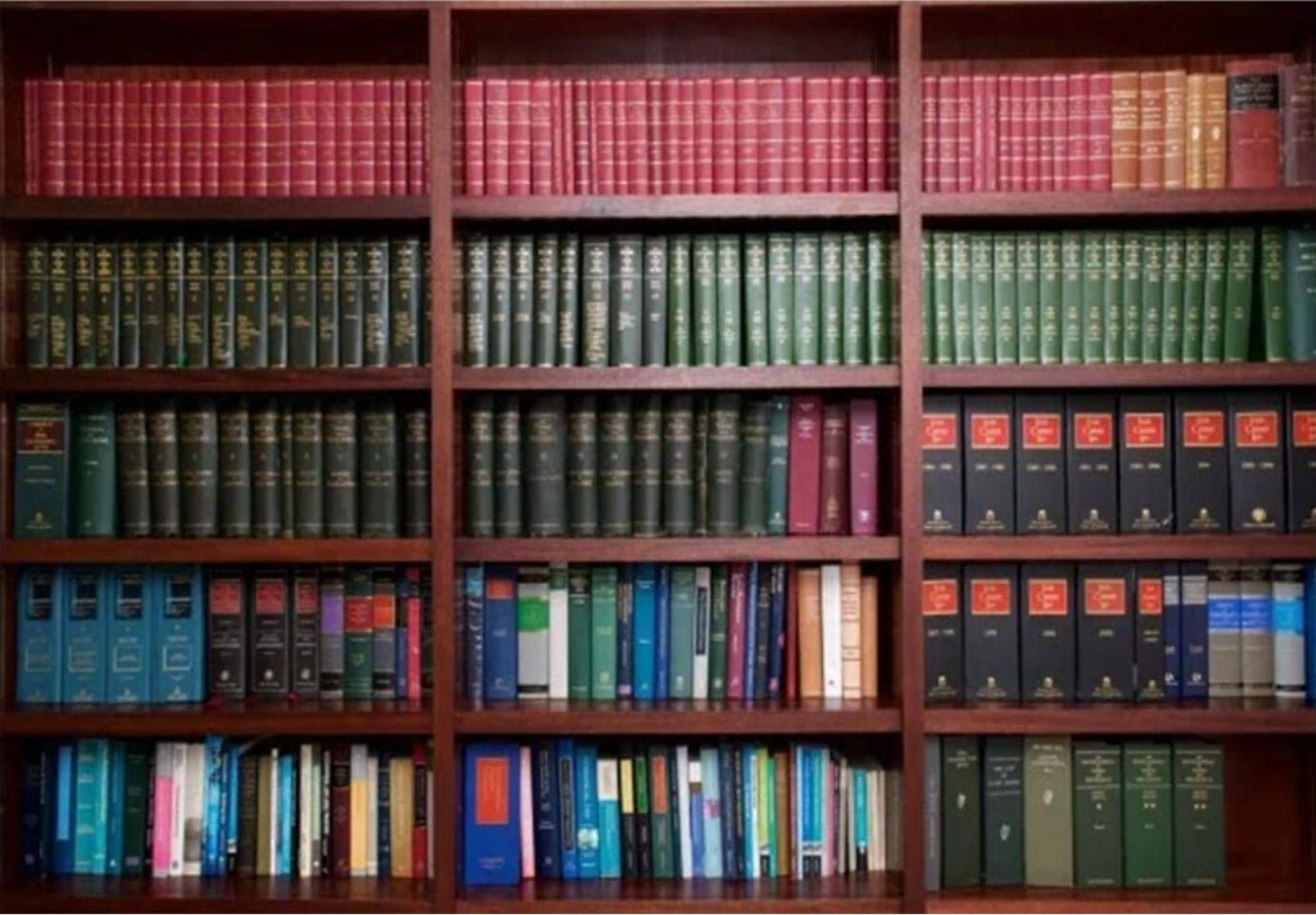 Bookshelf Retro Bookstack Ancient Library Background Custom Birthday Backdrop Party Baby Shower ...