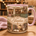 Bookstore Mug 2D Printed 3D Effect Personalized Shop Owner Mug Gift ...