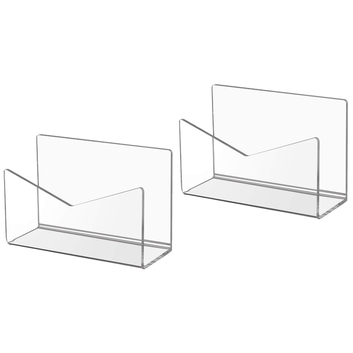 Bookstore Storage Rack Mail Holder 2 PCS Letter Bracket Folder Shelves ...