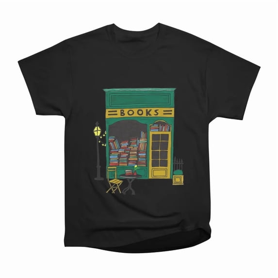 Bookstore T-Shirt Tee Gift For Him Merch For Her Apparel For Friend ...