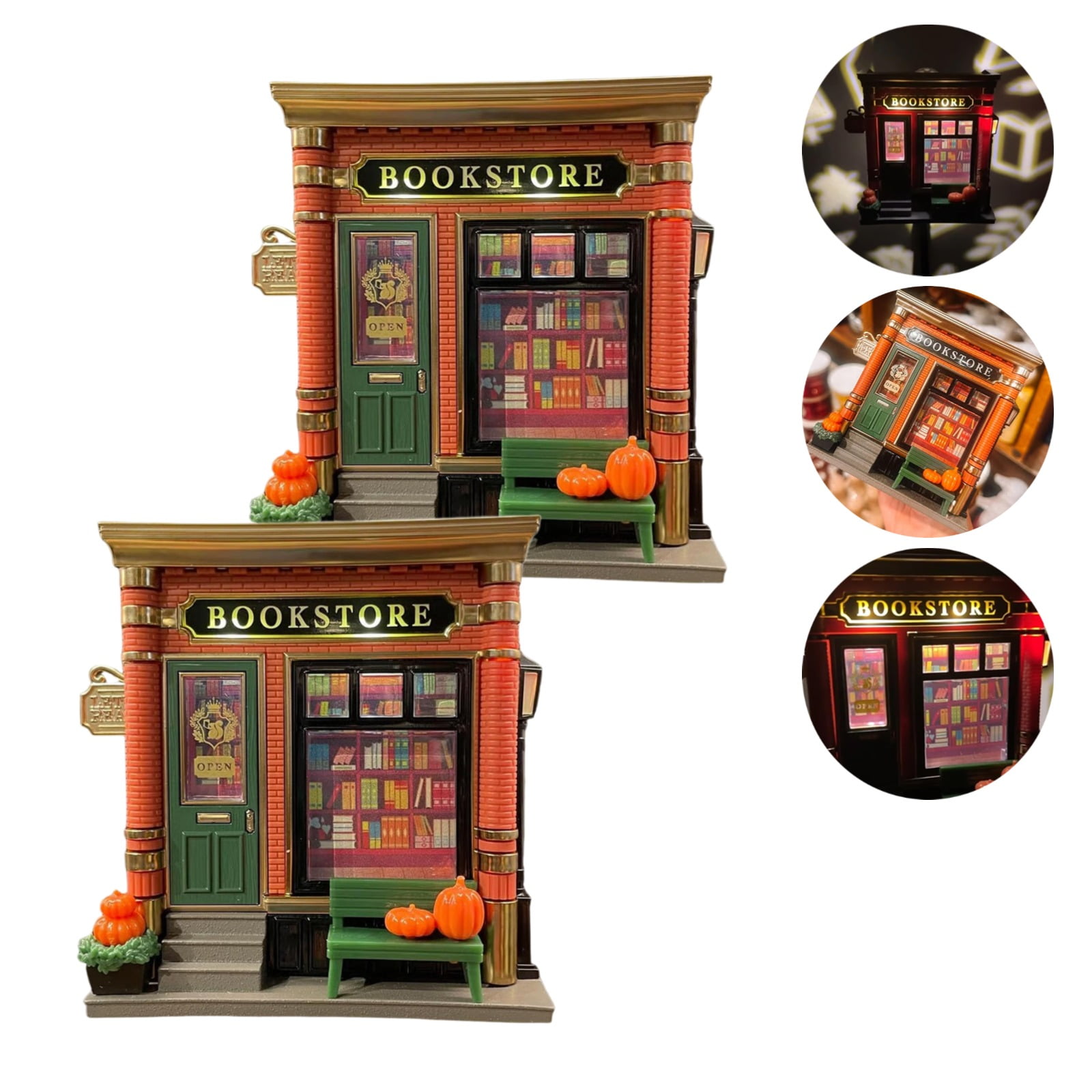 Bookstore WallFlower Projector Nightlight - Autumn Leaves Projection ...