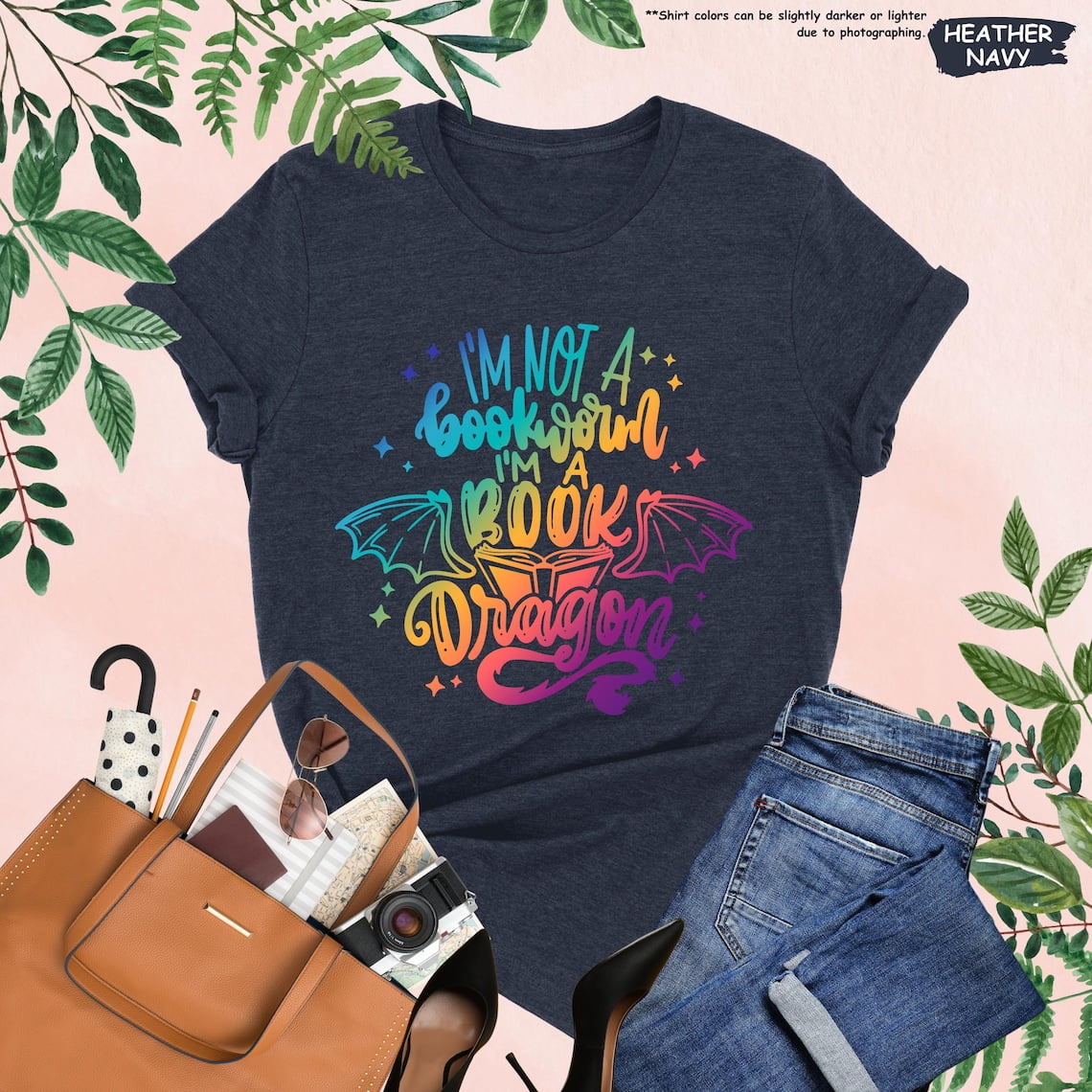 I'm Not a Bookworm I'm a Book Dragon, Fourth Wing Shirt, Violet ...