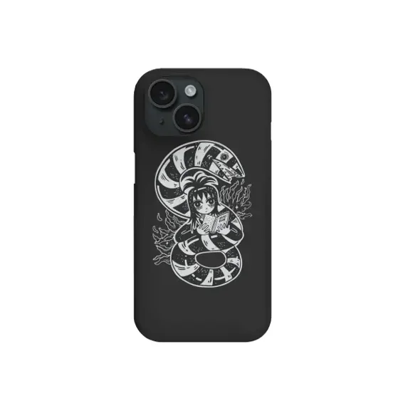 Bookworm Funny Reading Worm Cute Art Phone Case for iPhone 16 15 14 13 ...