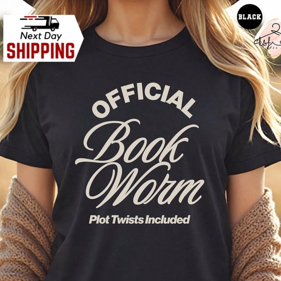 Bookworm Shirt Book Lover TShirt - Walmart.com