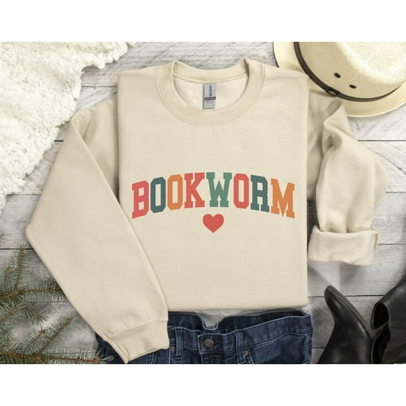 Bookworm Sweatshirt, Group Teacher Sweatshirt, Cute Teacher Books Lover ...