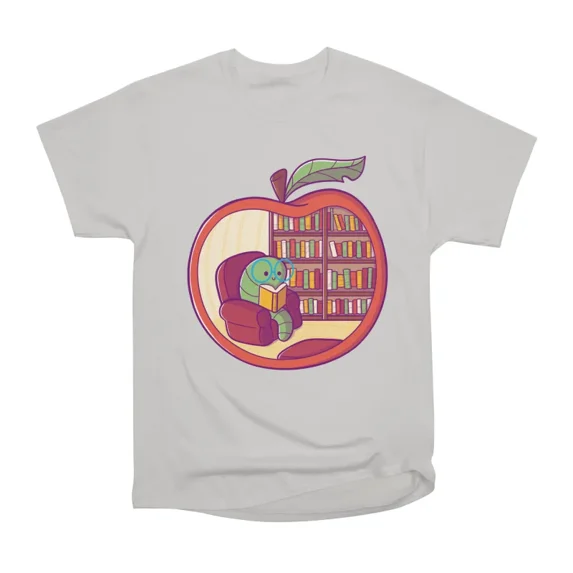 Bookworm T-Shirt Tee Gift For Him Merch For Her Apparel For Friend ...