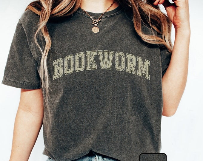 Bookworm T-shirt, Book Lover Shirt, Bookworm Tee, Book Club Reading ...