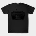 Boom Box Radio Retro 80s Urban Ghetto Blaster Cassette Audio Gear ...