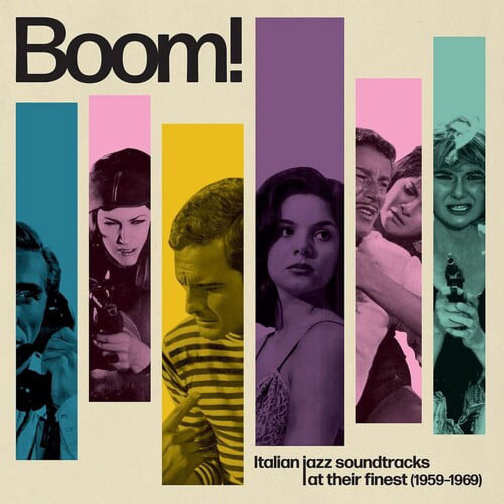 Boom Italian Jazz Soundtracks at Their Finest / Va - Boom! Italian Jazz ...