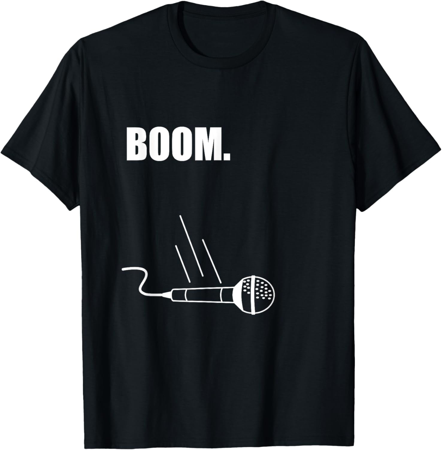 Boom Mic Drop I'm Out T-Shirt - Walmart.com