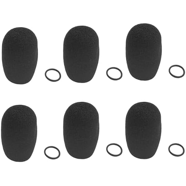 Boom Mic Headset Windscreen Foam Microphone Cover Long Small Medium ...