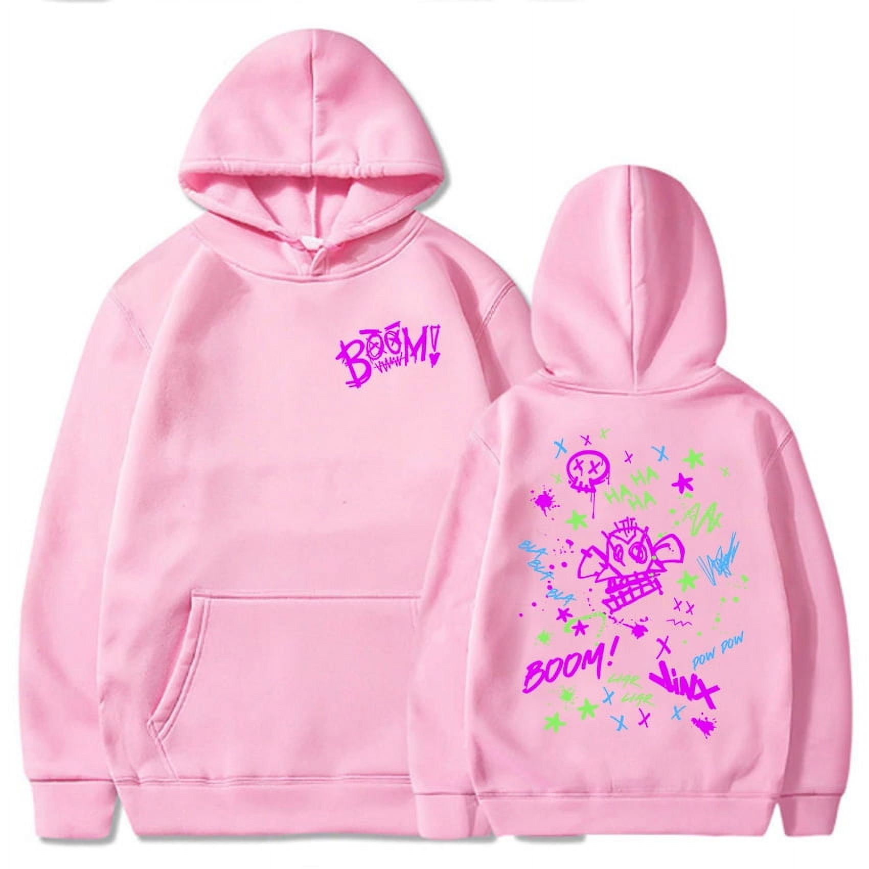 Boom Monkey Jinx Arcane Hahaha Hoodies Cartoon Funny Graphic ...