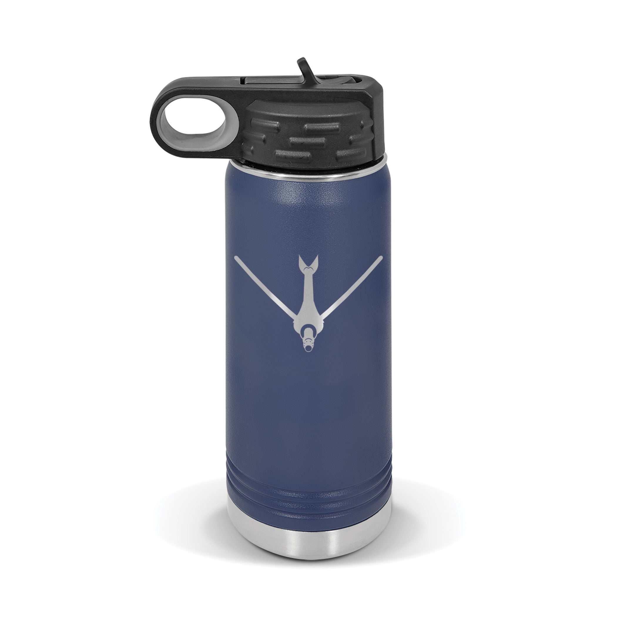 Boom Pod KC-130 / KC-135 Boom Pod Water Bottle 20 oz - Laser Engraved w ...