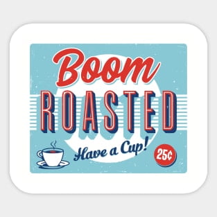 Boom Roasted Sticker Phone Decal Water Bottle Stickers Car Decals ...