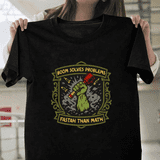 Boom Solves Problems Funny Wargaming Explosion Military Art Unisex T ...