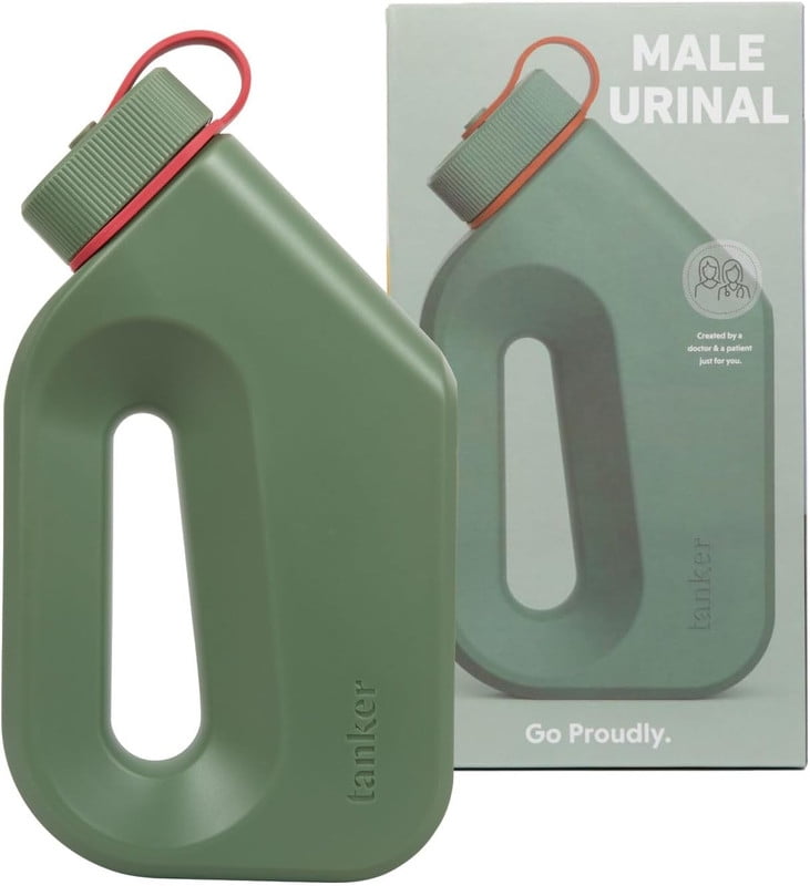 Boom: Tanker - Portable Urinal for Men Spill Proof - A Camping ...