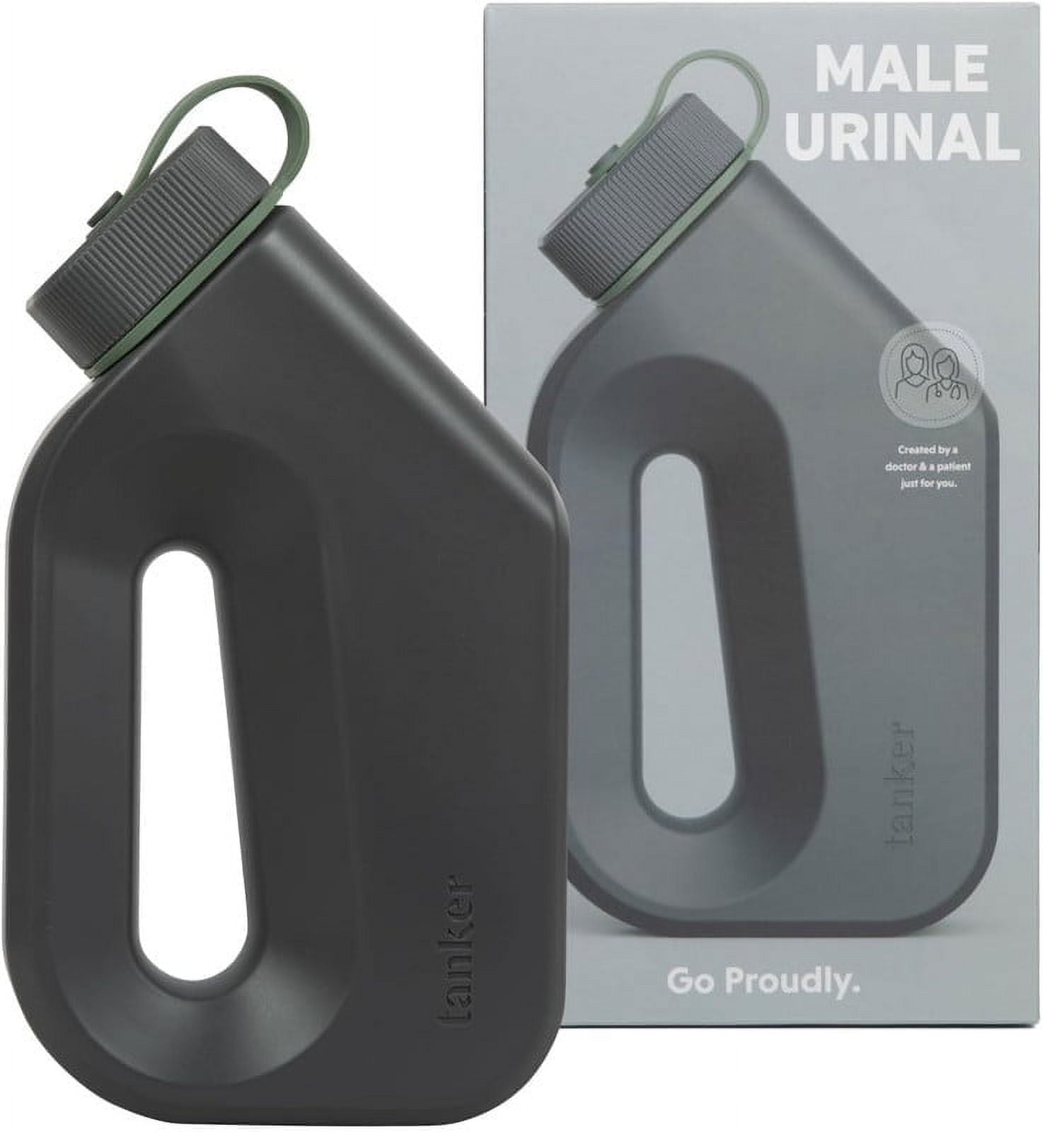 Boom: Tanker - Portable Urinal for Men Spill Proof - A Camping ...