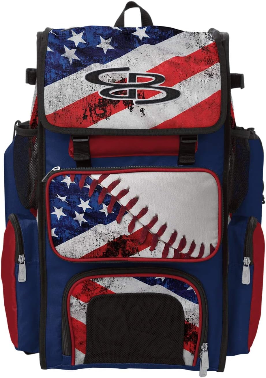 Boombah Superpack Bat Pack -Backpack Version (no wheels) - Holds 2 Bats ...
