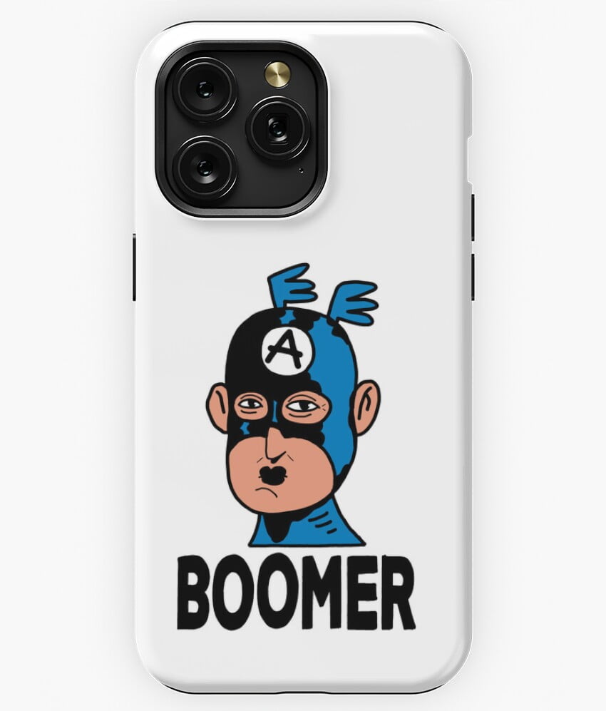 Boomer Patriotic Superhero Parody G5691 Phone Case for iPhone17 16 15 ...