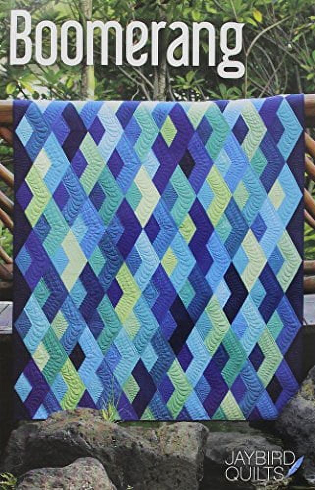 Boomerang Quilt Pattern by Julie Herman of Jaybird Quilts - Walmart.com