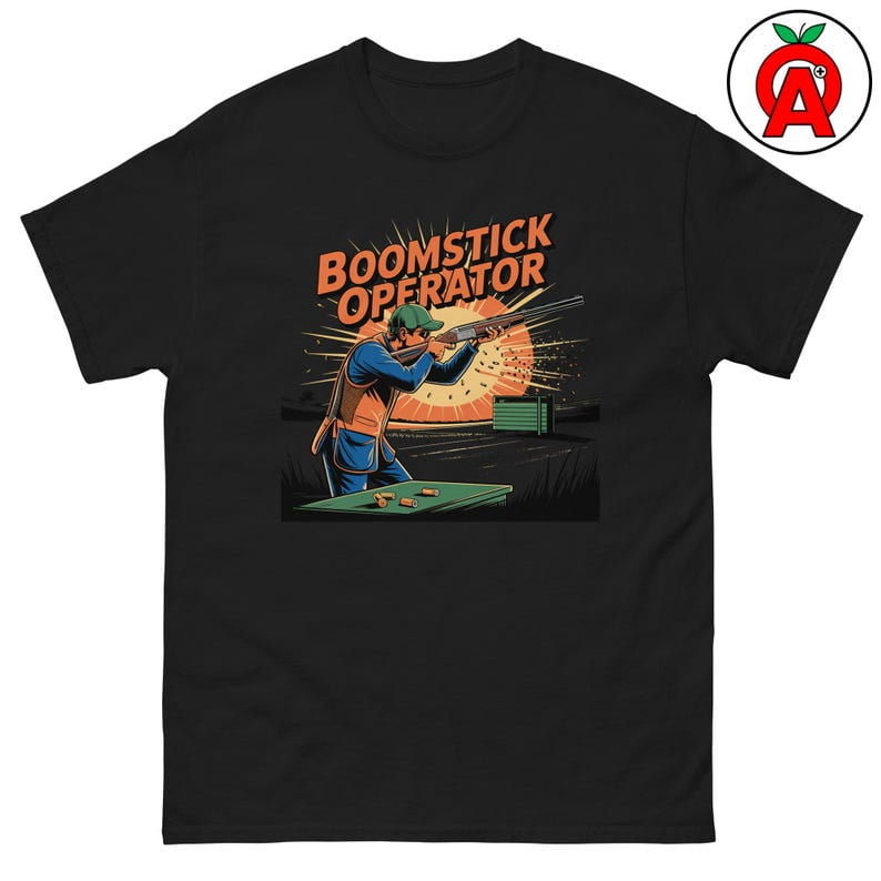 Boomstick Operator Adult Unisex Shirt, Funny Trap Skeet Clay Pigeon ...