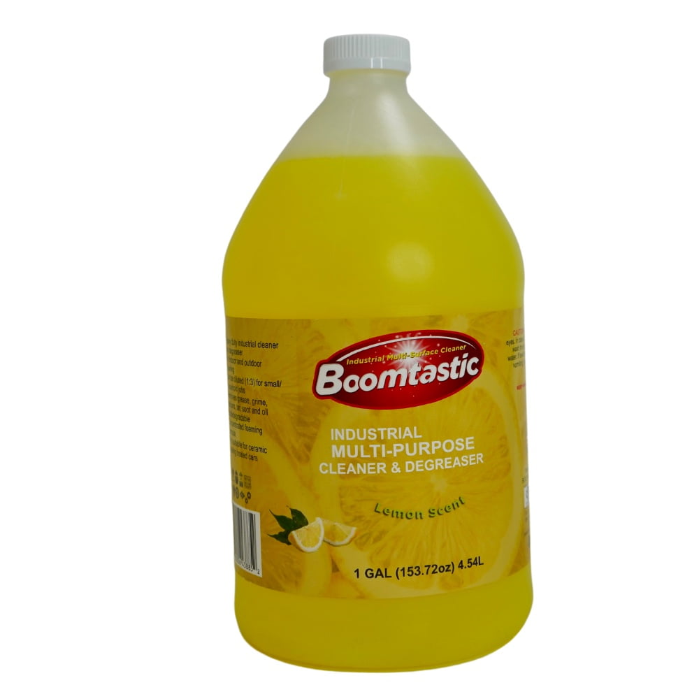Boomtastic Non-Toxic Multi-Purpose Concentrated Cleaner, Lemon Scent, 1 ...