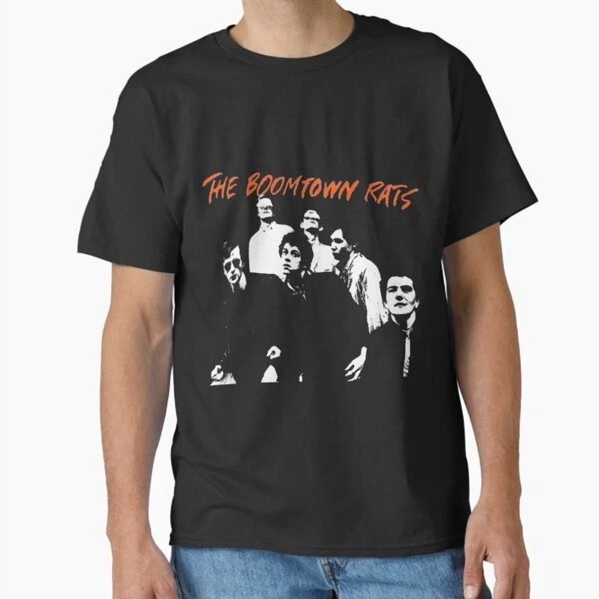 Boomtown Rats Band Retro Music Art | Perfect You And Friends T-Shirt Si ...